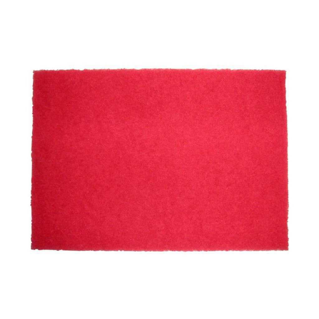 Red Buffing Rectangular Floor Pads – Globe Commercial Products