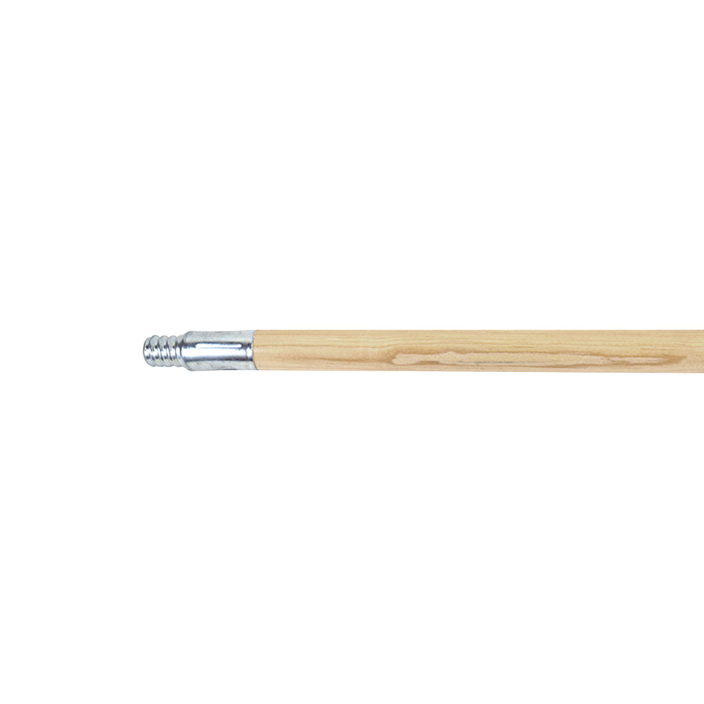 Threaded Metal-Tip Lacquered Wood Handle – Globe Commercial Products